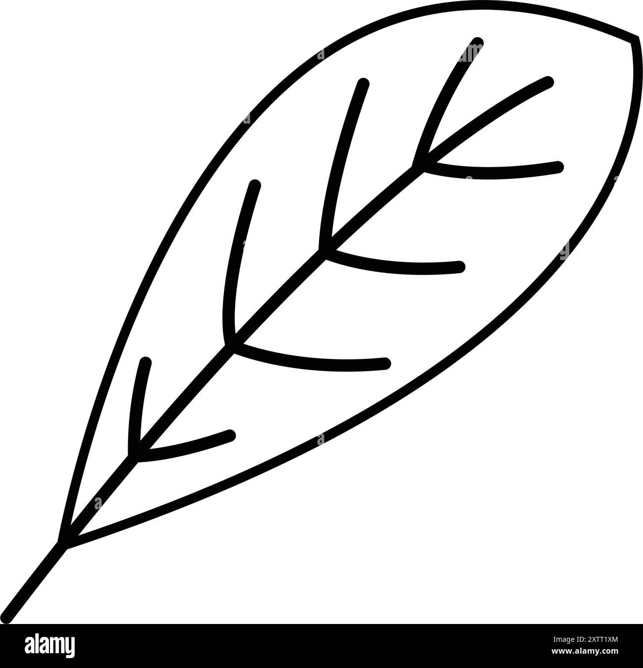 simple leaf icon illustration design Stock Vector Image & Art - Alamy