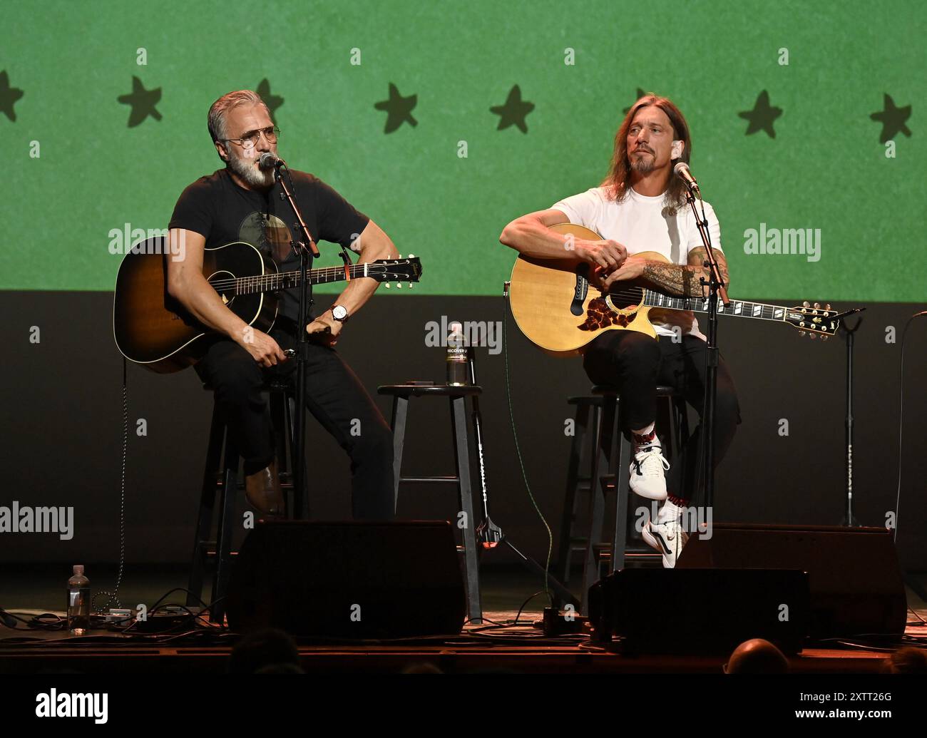 Nashville, USA. 15th Aug, 2024. Brad Warren and Brett Warren of The ...