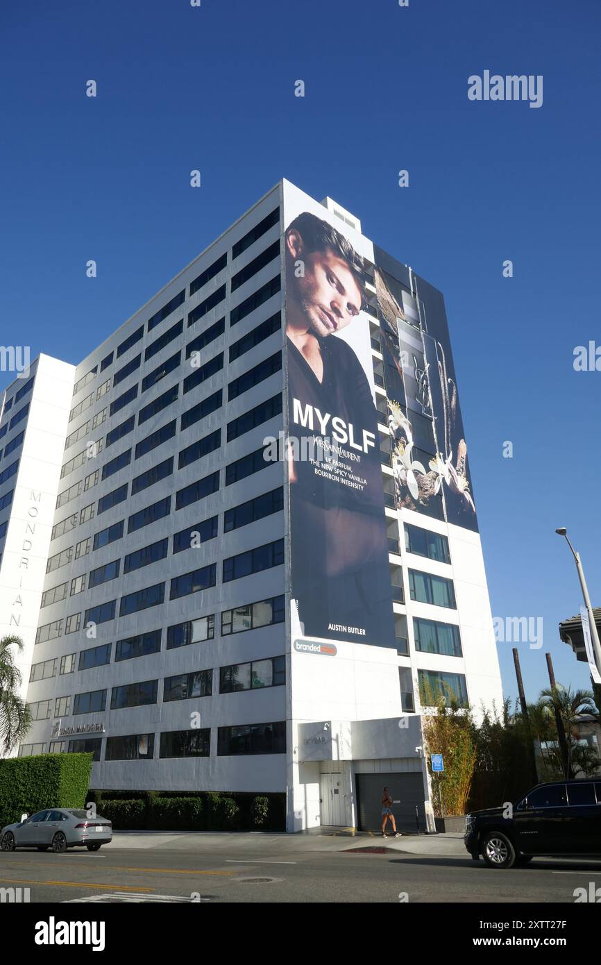 Los Angeles, California, USA 15th August 2024 Austin Butler YSL Parfum ...