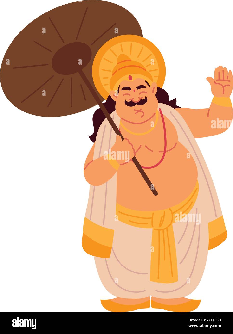 king mahabali in onam festival of kerala Stock Vector Image & Art - Alamy