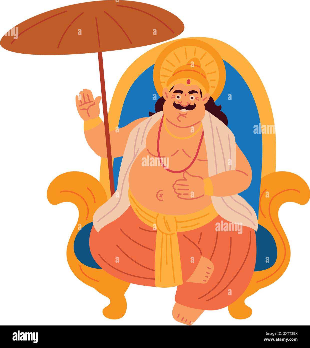 maveli happy onam harvest festival Stock Vector Image & Art - Alamy