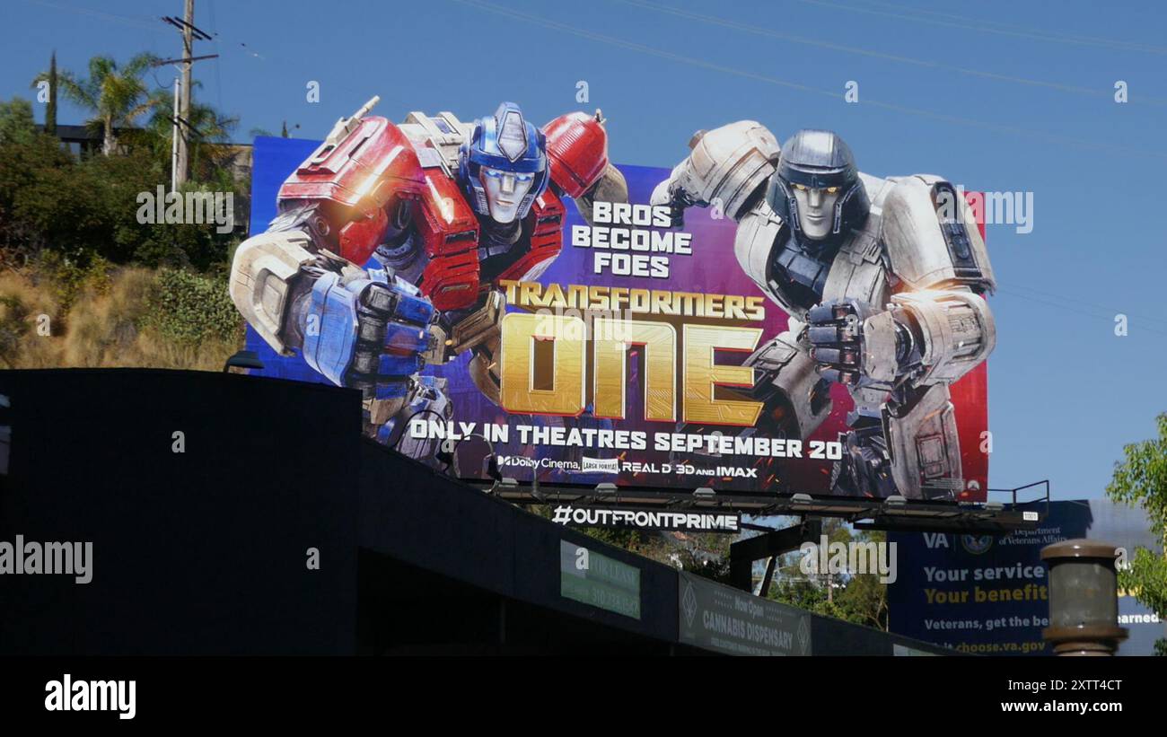Los Angeles, California, USA 15th August 2024 Transformers One ...