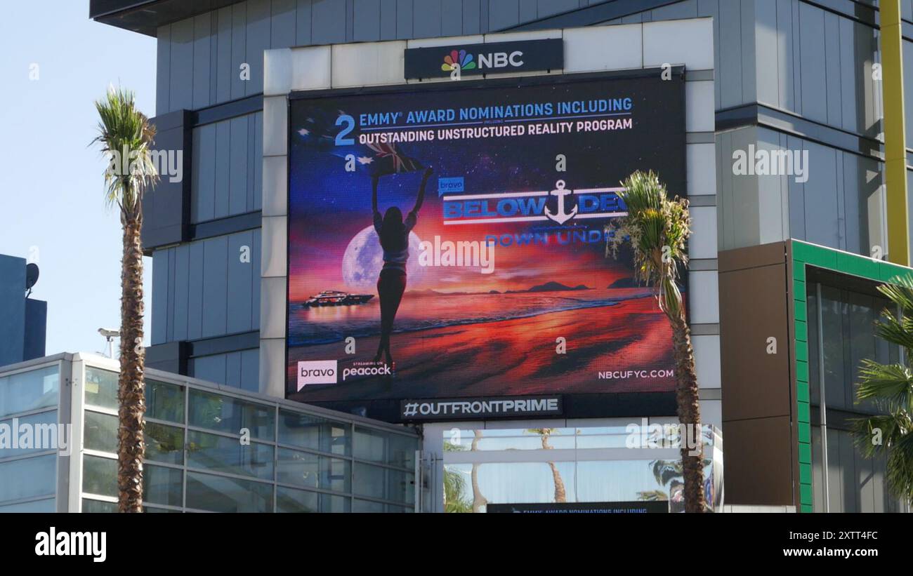 Los Angeles, California, USA 15th August 2024 Below Deck Billboard on ...