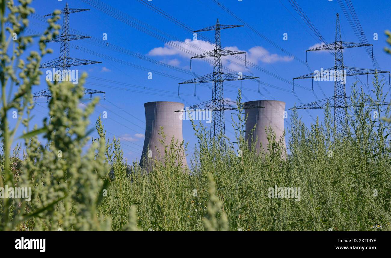 15.08.2024, xblx, AKW Grafenrheinfeld, am Tag vor der Sprengung, emwirt ...