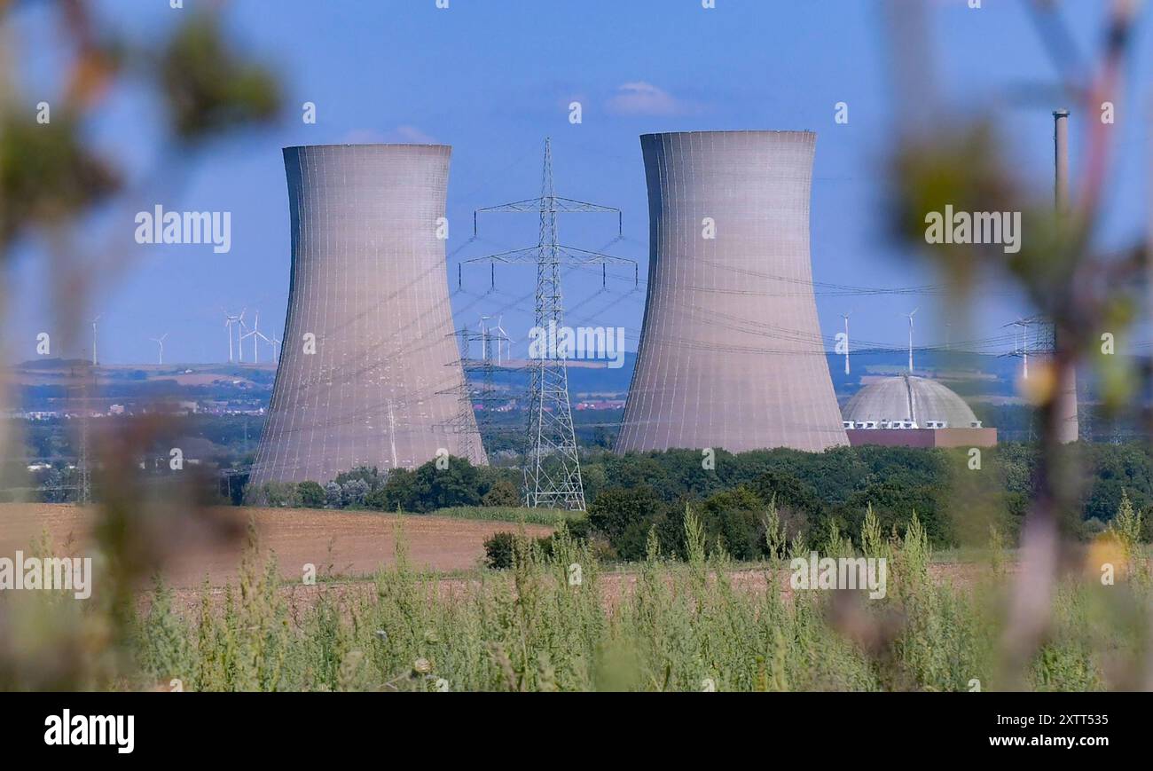 15.08.2024, xblx, AKW Grafenrheinfeld, am Tag vor der Sprengung, emwirt ...