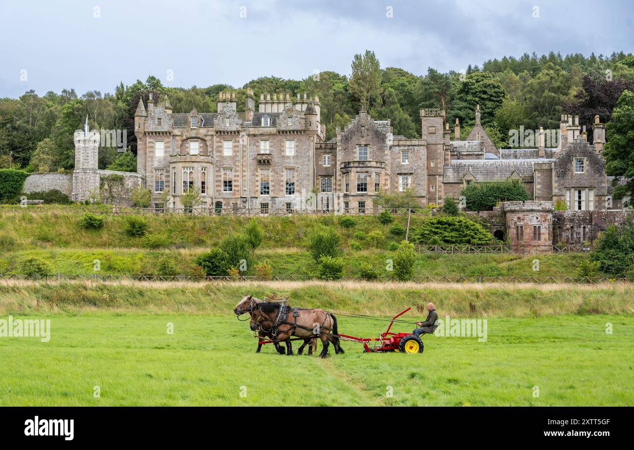 15th August 2024 Abbotsford, near Melrose, Scottish Borders, Scotland ...