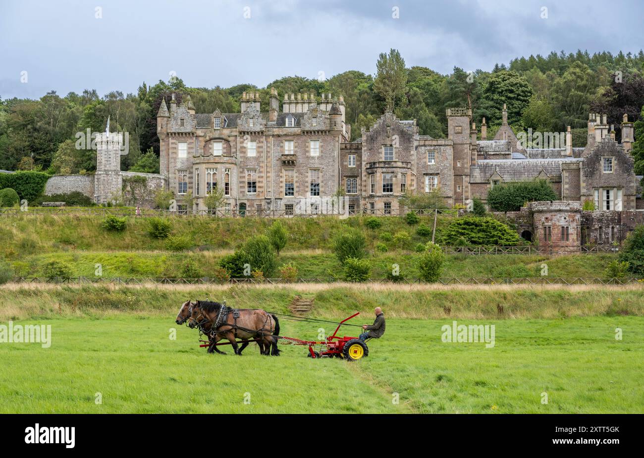 15th August 2024 Abbotsford, near Melrose, Scottish Borders, Scotland ...