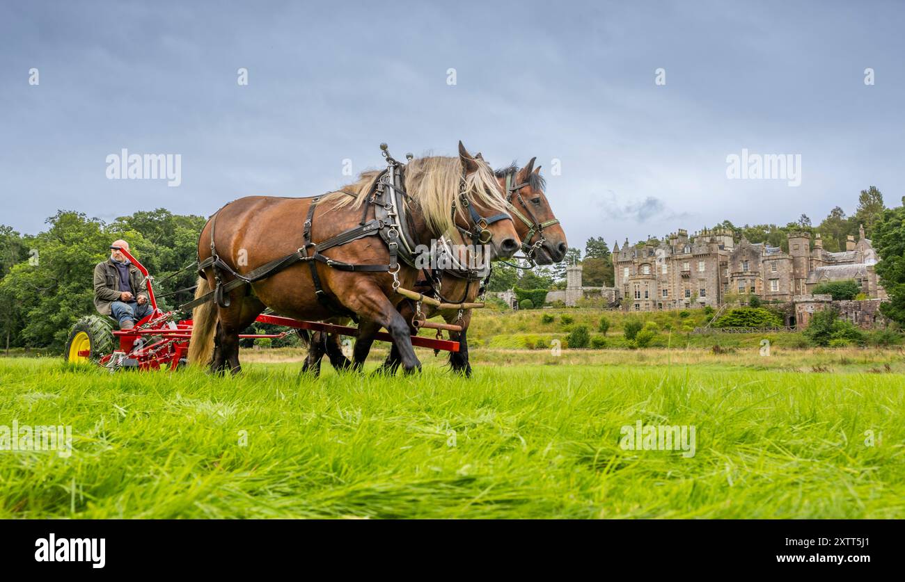 15th August 2024 Abbotsford, near Melrose, Scottish Borders, Scotland ...
