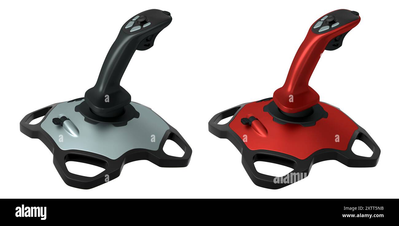 Joystick controllers for flight simulator offer incredibly immersive ...