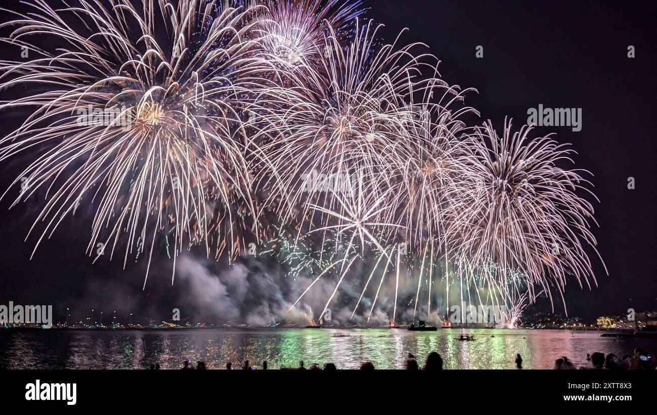 Canada’s pyrotechnicians shows off their skills during the Pyrotechnic ...
