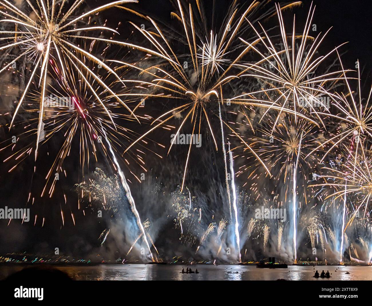Canada's pyrotechnicians shows off their skills during the Pyrotechnic ...