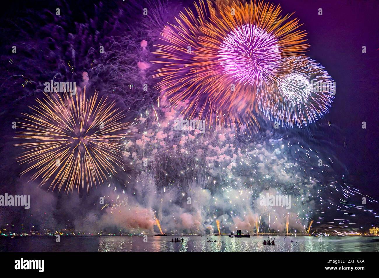 Canada’s pyrotechnicians shows off their skills during the Pyrotechnic ...