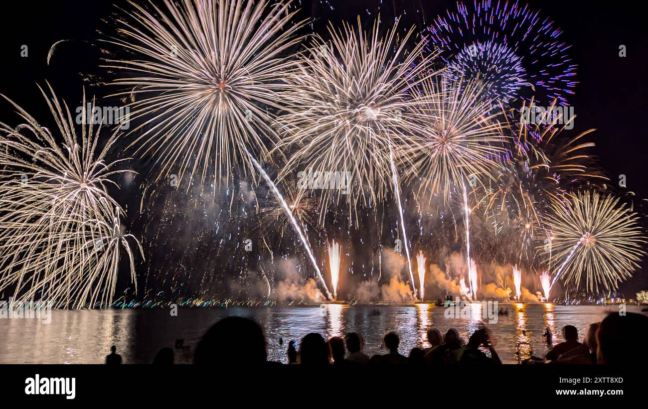 Canada’s pyrotechnicians shows off their skills during the Pyrotechnic ...