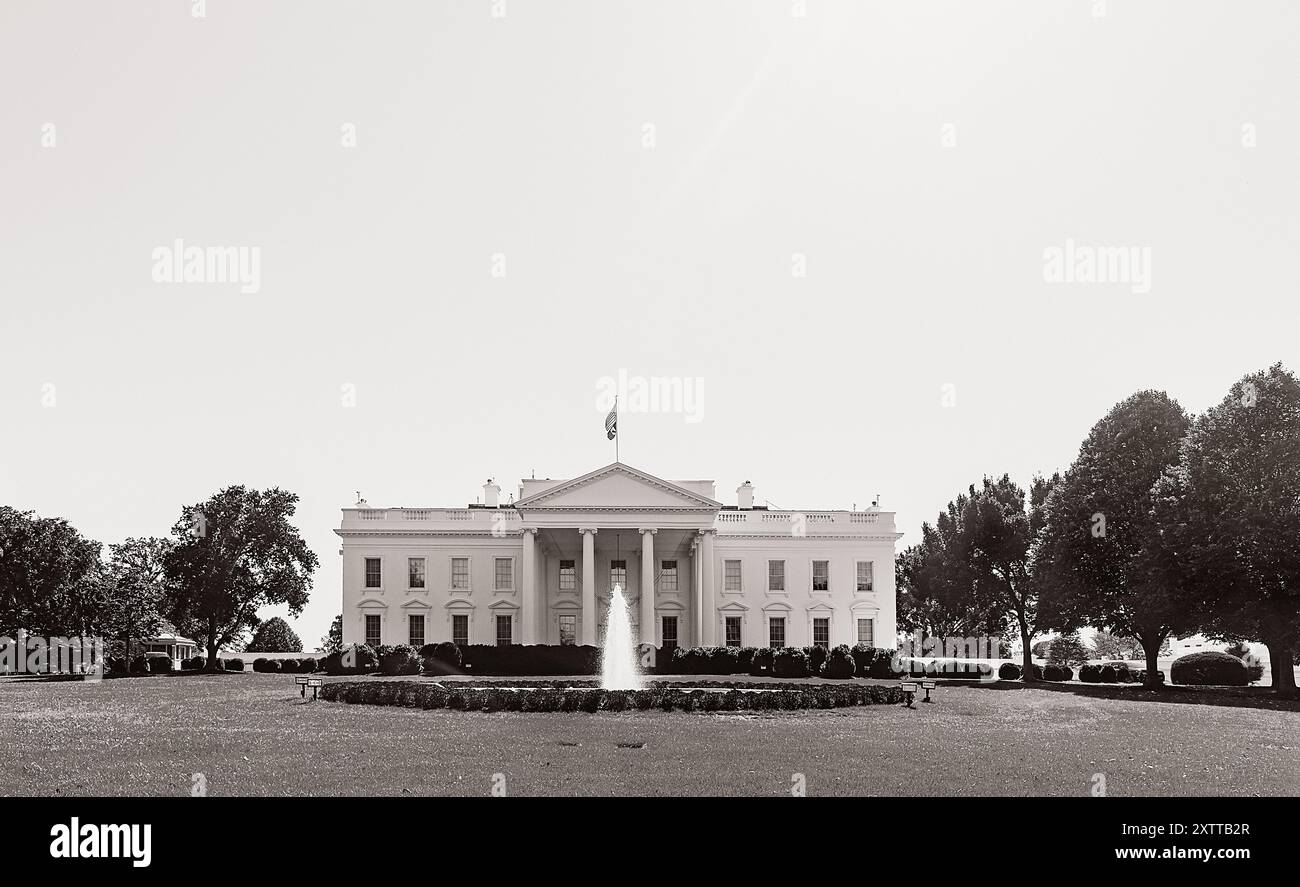 Washington DC, USA - Oct. 10, 2022: The White House, the official ...