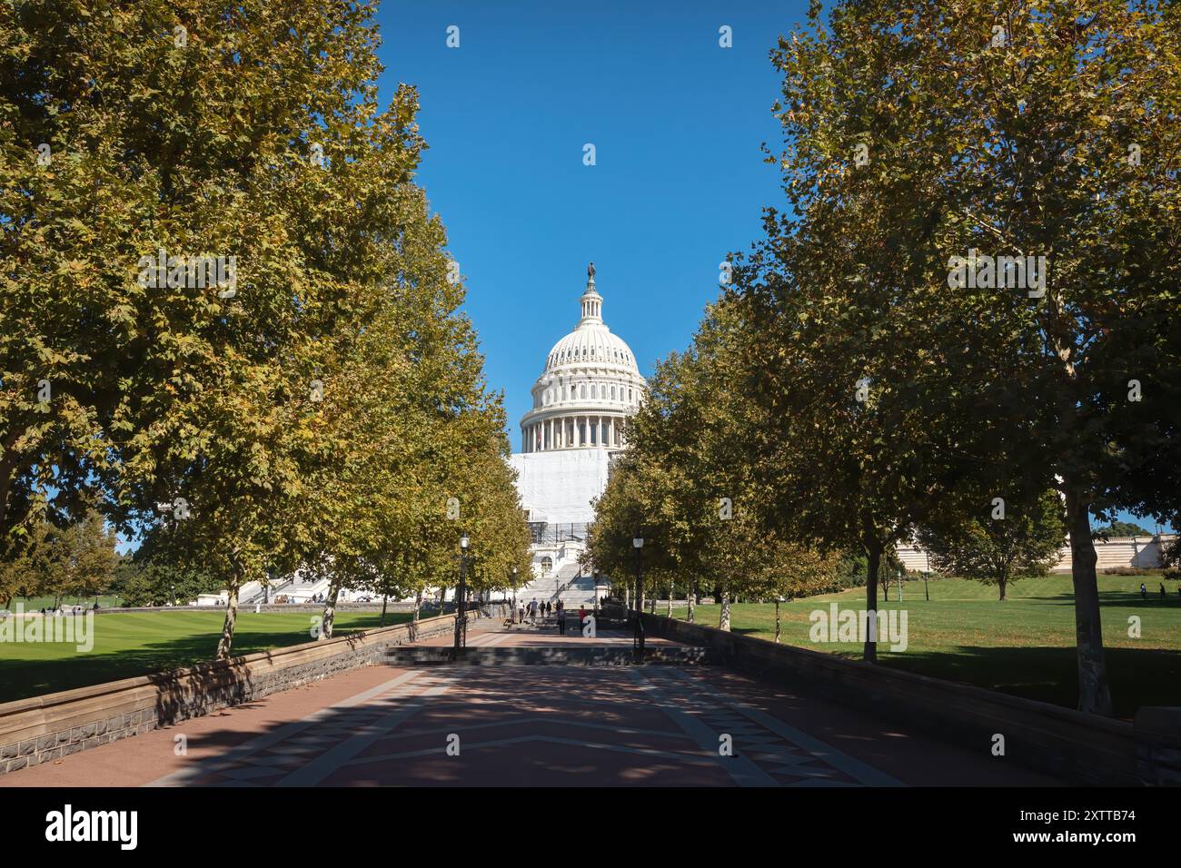 Washington DC, USA - Oct. 10, 2022: The iconic Capitol building in ...