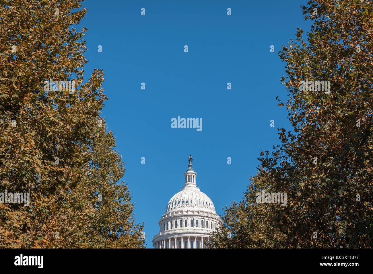 Washington DC, USA - Oct. 10, 2022: The iconic Capitol building in ...