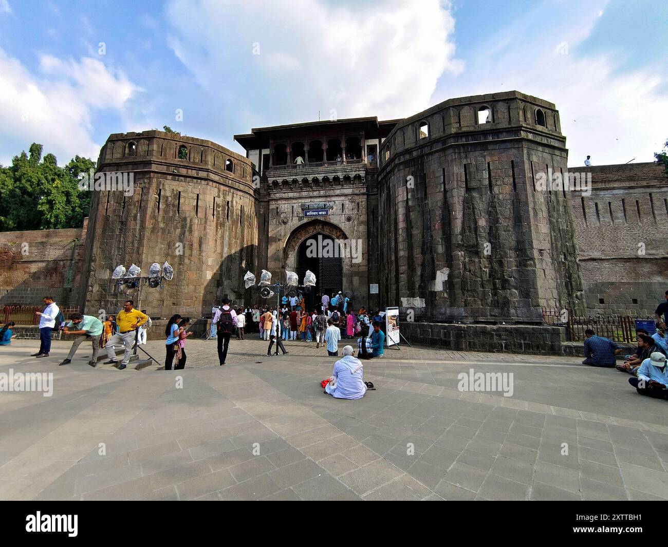 Pune, Maharashtra India, 15 August 2024, Shaniwar wada is one of the ...