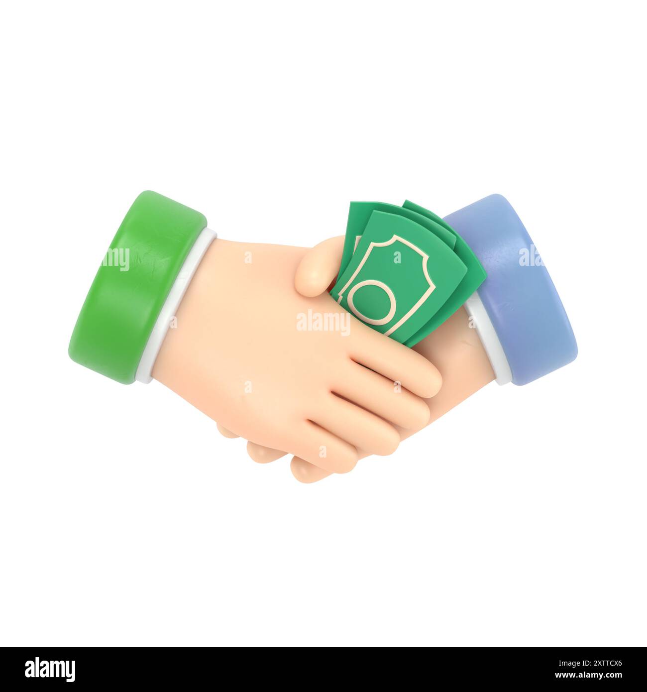 Corruption contract icon Cut Out Stock Images & Pictures - Alamy