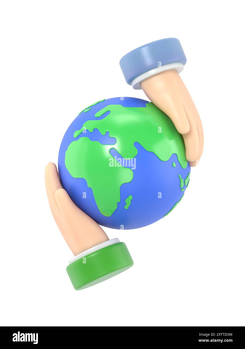 Environment protection flat concept Cut Out Stock Images & Pictures - Alamy