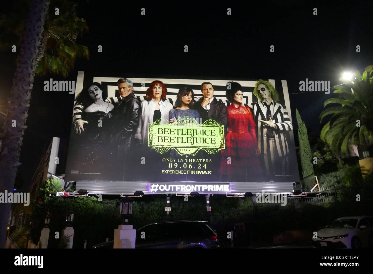 Los Angeles, California, USA 14th August 2024 Tim Burton Beetlejuice ...