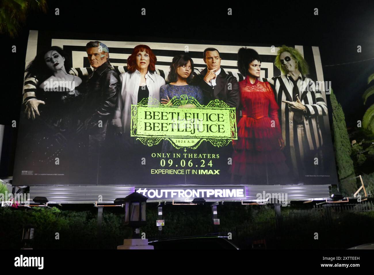 Los Angeles, California, USA 14th August 2024 Tim Burton Beetlejuice ...