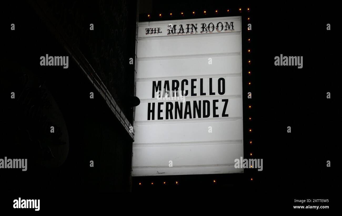 Los Angeles, California, USA 14th August 2024 Comedian Marcello ...