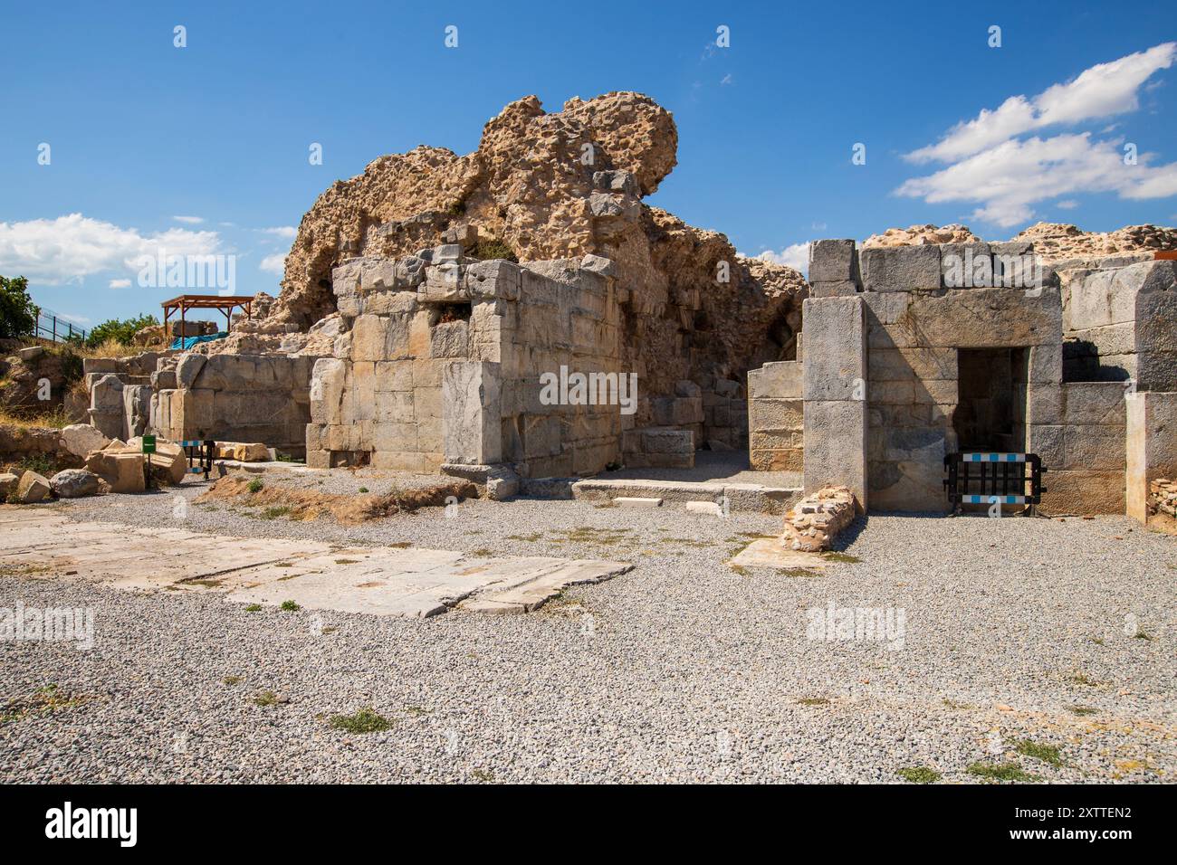 IZNIK, TURKEY - August 08, 2024: The ancient Roman theater in Iznik ...