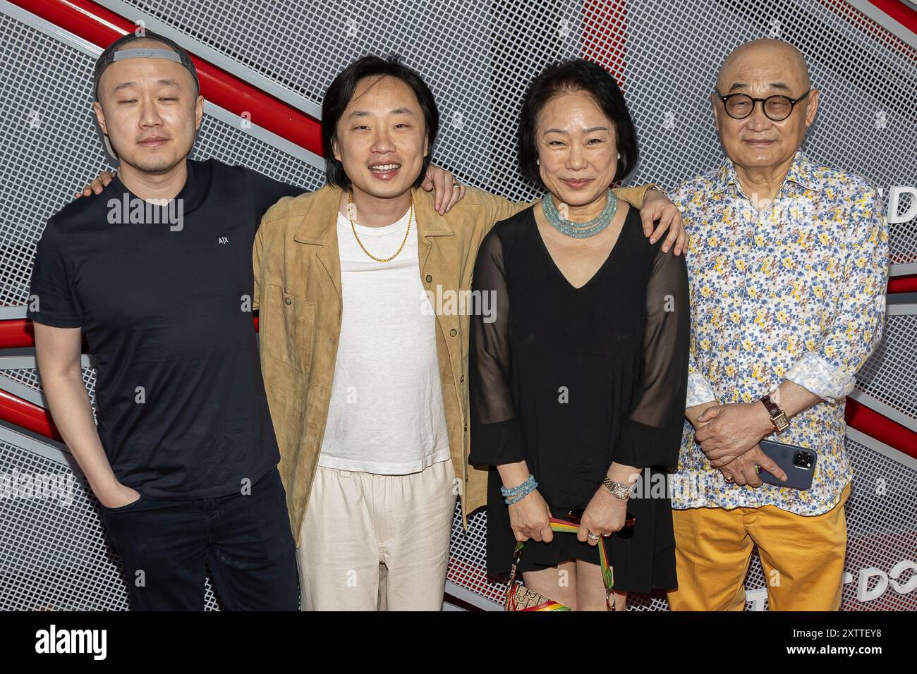 Inglewood, USA. 15th Aug, 2024. Guest, Jimmy O. Yang, Amy Cheung and ...