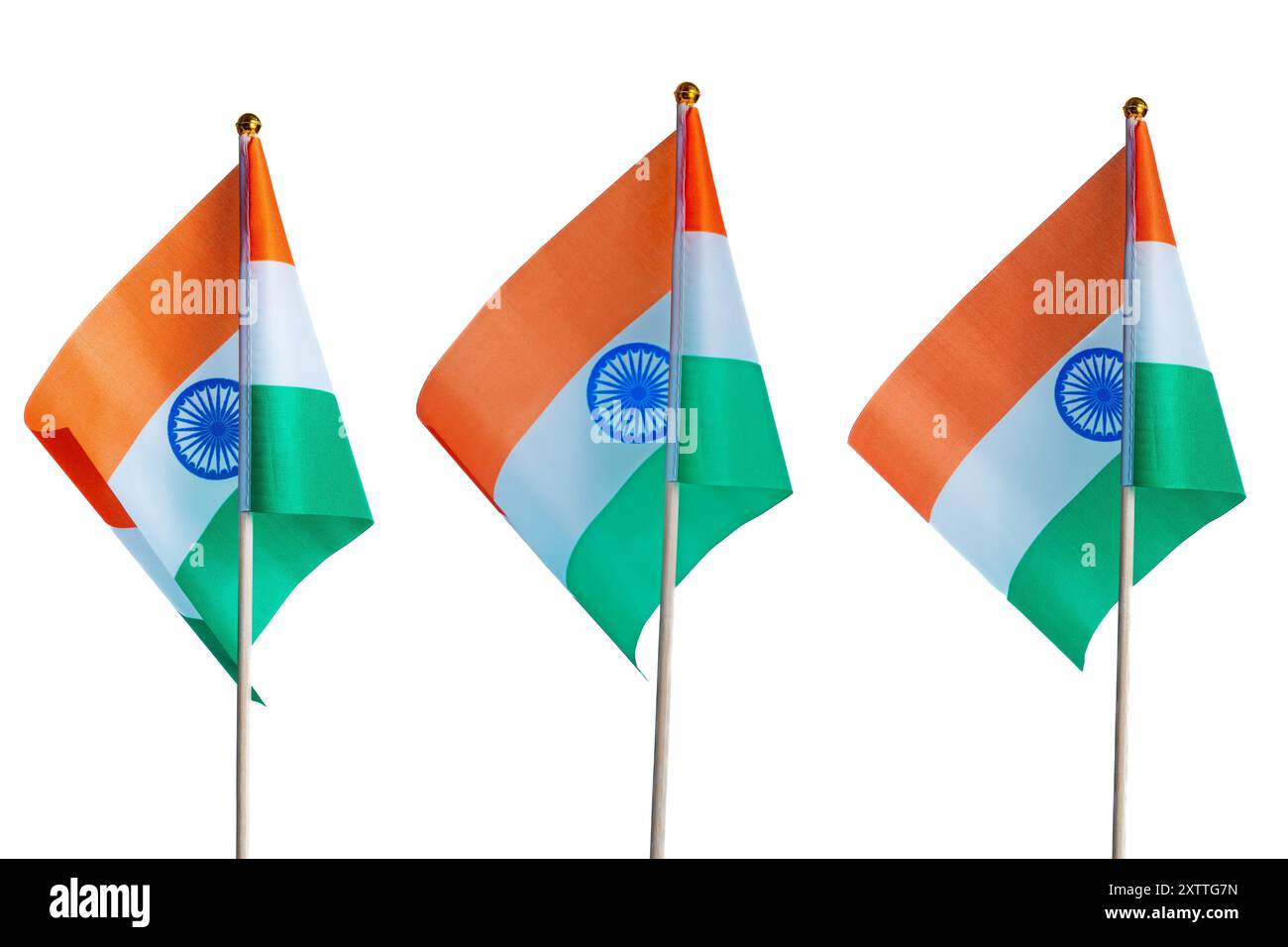 Three flags on flag poles hi-res stock photography and images - Alamy