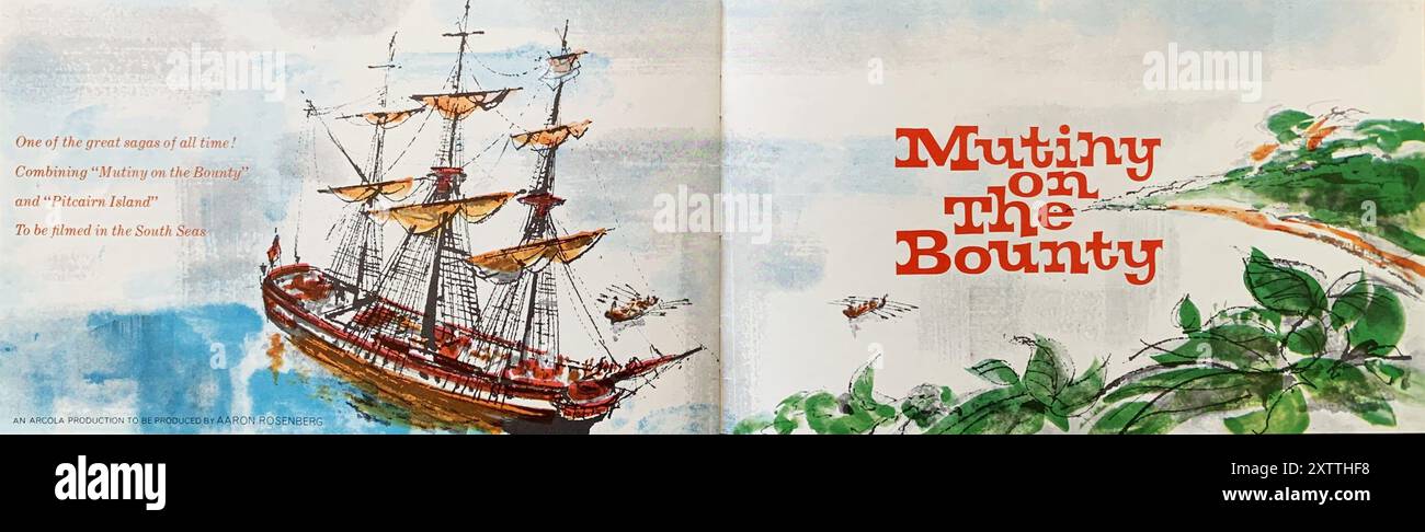 Pre-production promotional ad from 1960 for remake which would star ...