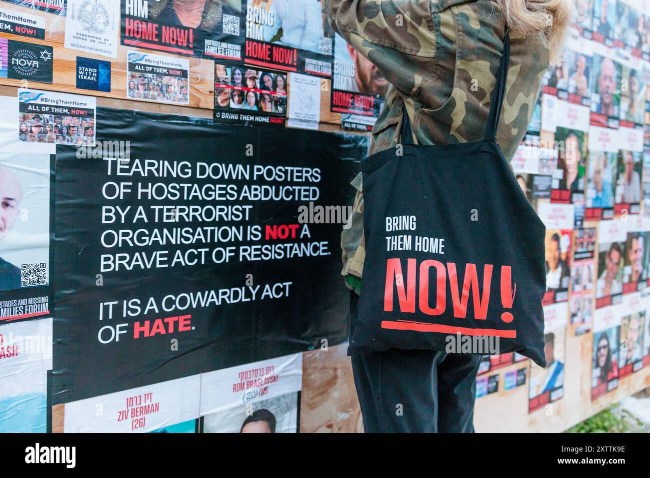 Stamford Hill, London, UK. 15th August 2024. Following a viral video of ...