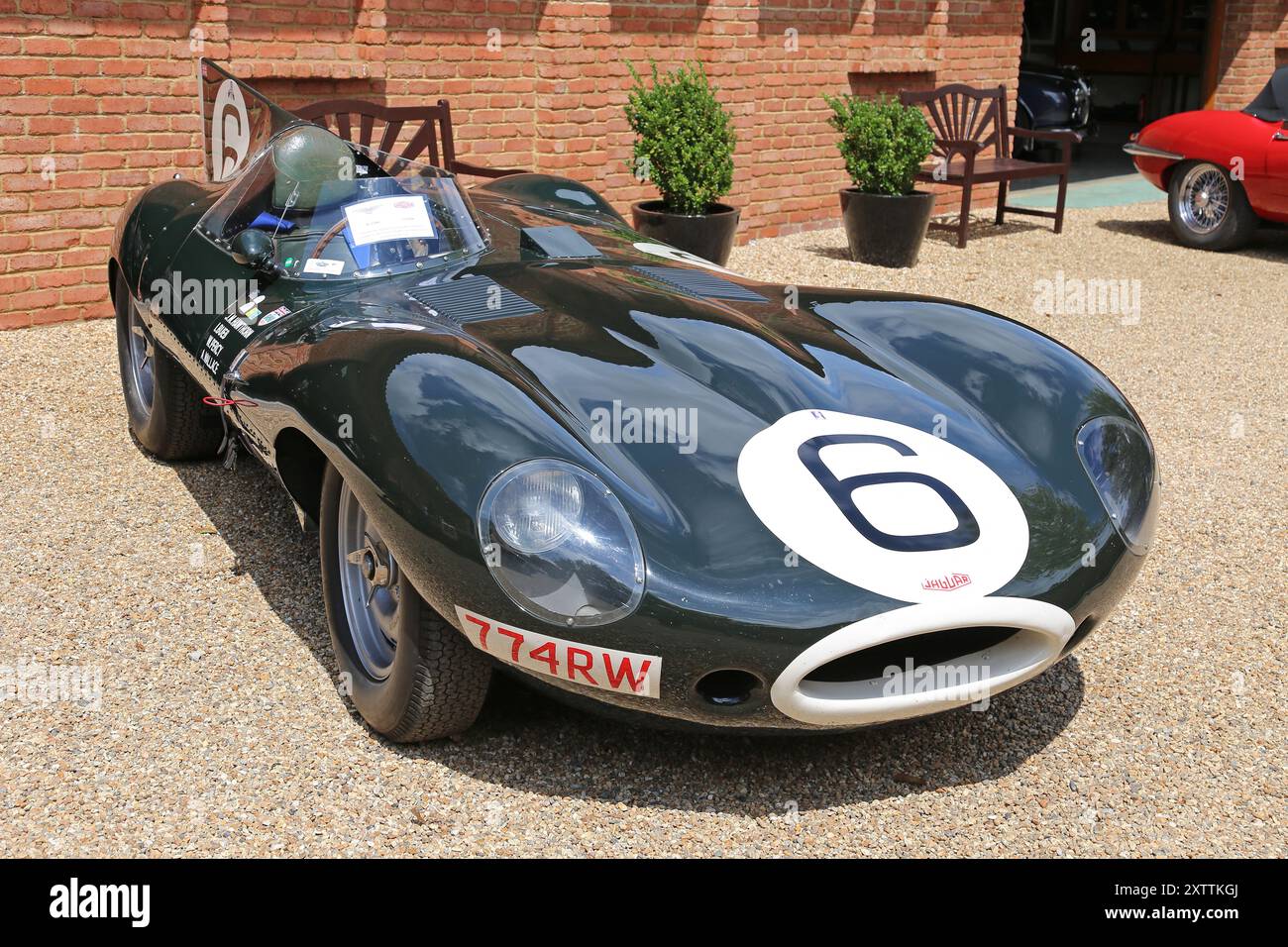 Jaguar Works Long-nose D-Type (XKD 505, 1955 Le Mans winning car), Mike ...