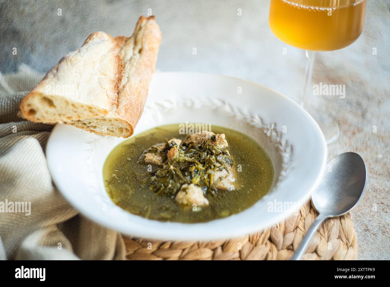 Traditional chakapuli georgian dish hi-res stock photography and images ...