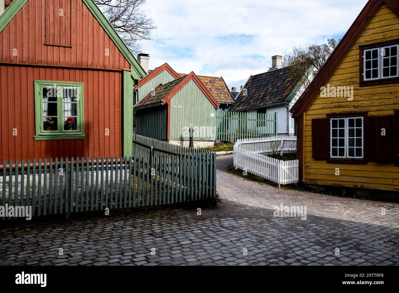 Traditional architecture of Oslo, Norway Stock Photo - Alamy