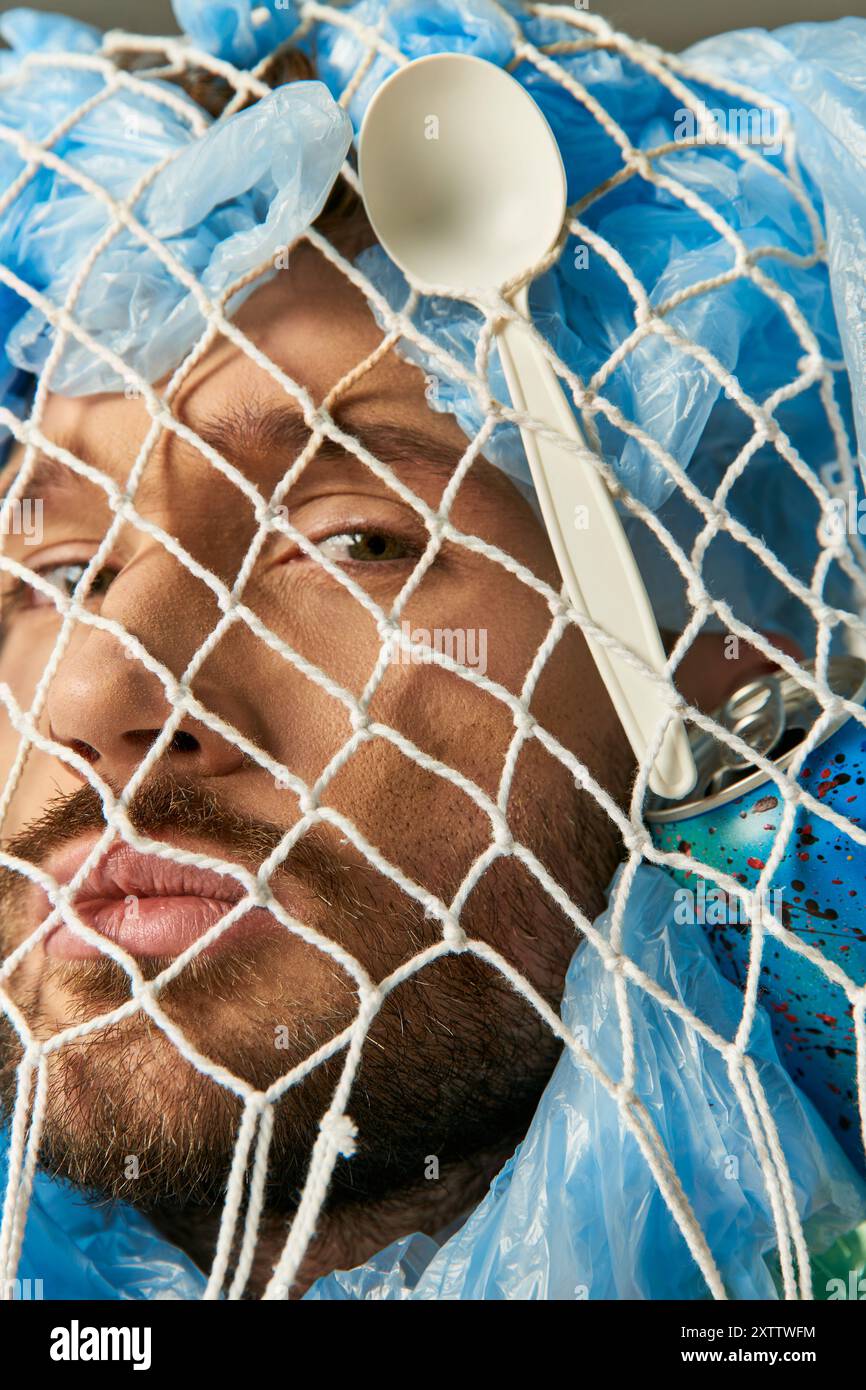 Partially obscured face hi-res stock photography and images - Alamy