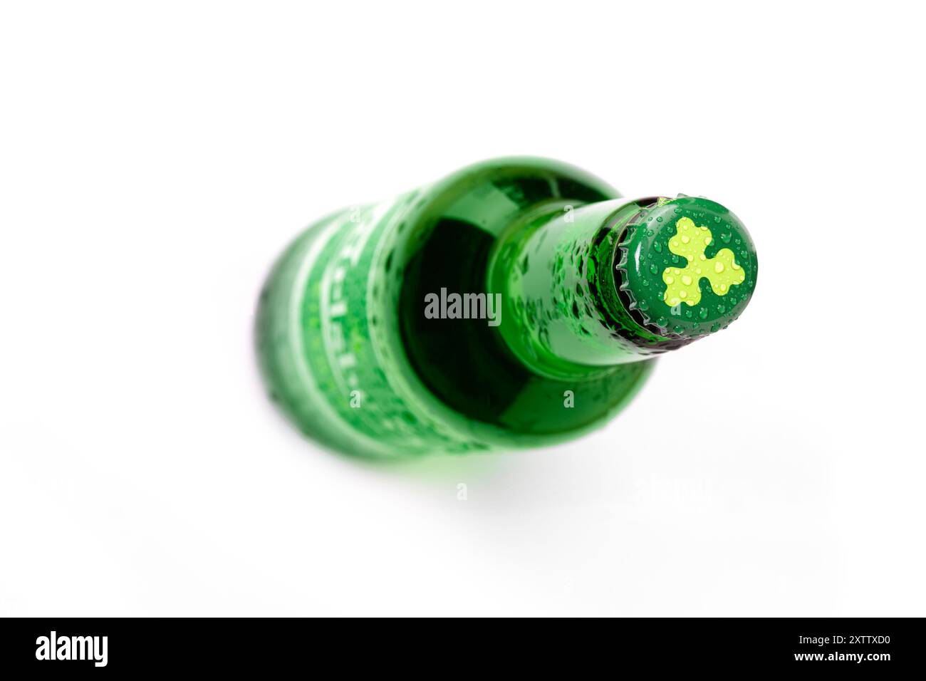 CHISINAU, MOLDOVA - August 5, 2024: Carlsberg Danish pilsner beer ...