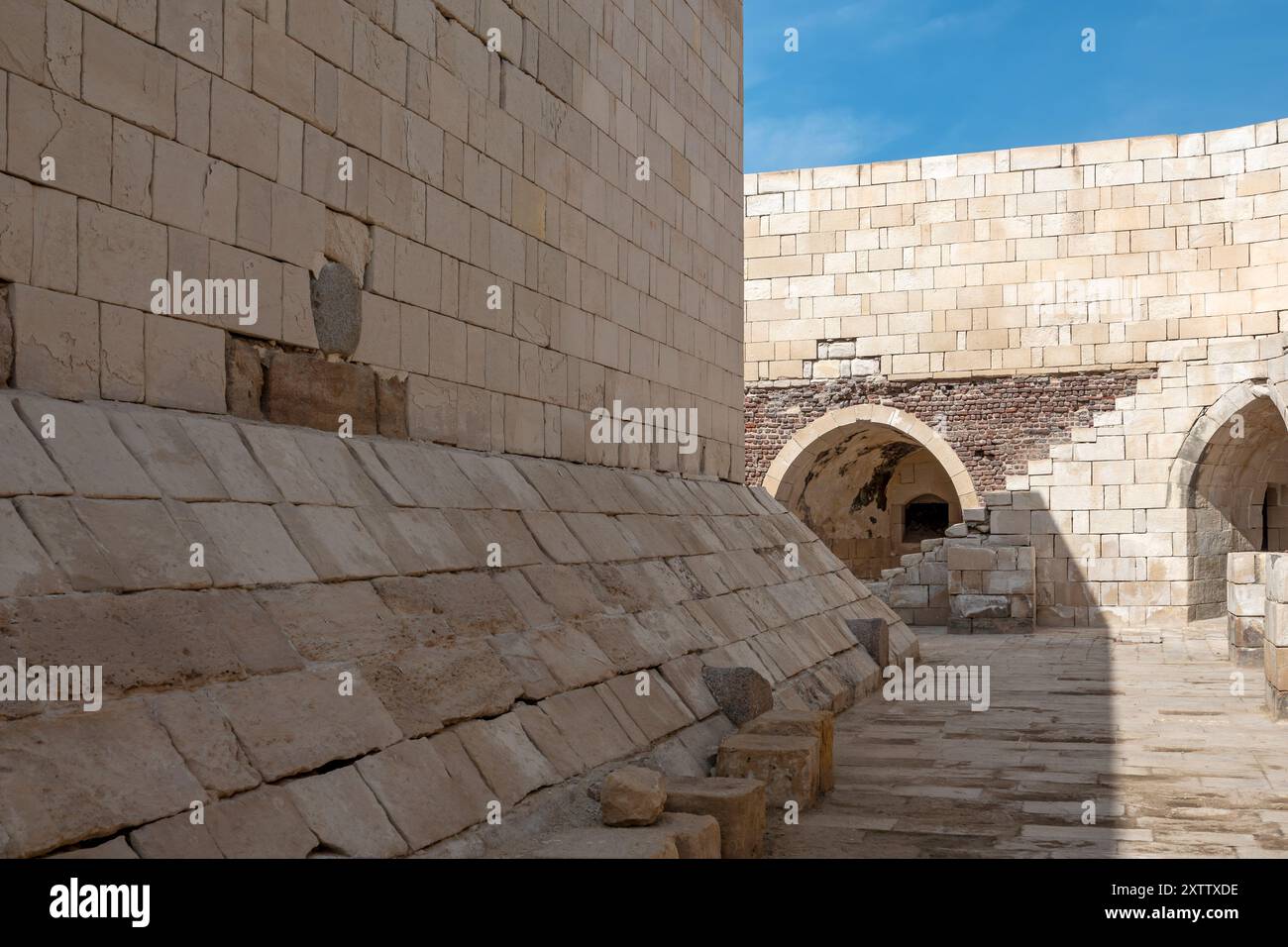 The Fort at Rosetta, North Coast of Egypt Stock Photo - Alamy