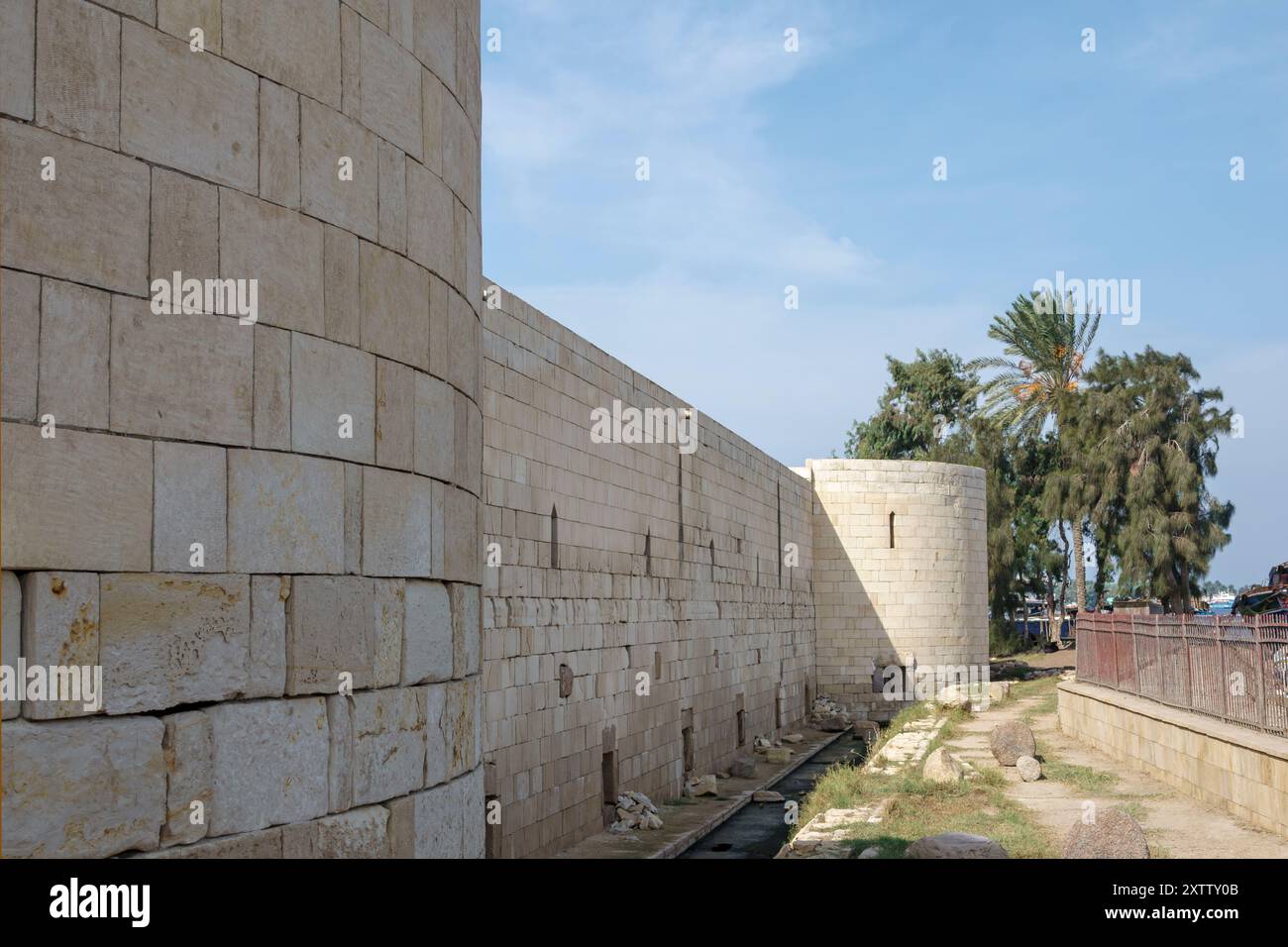 The Fort at Rosetta, North Coast of Egypt Stock Photo - Alamy