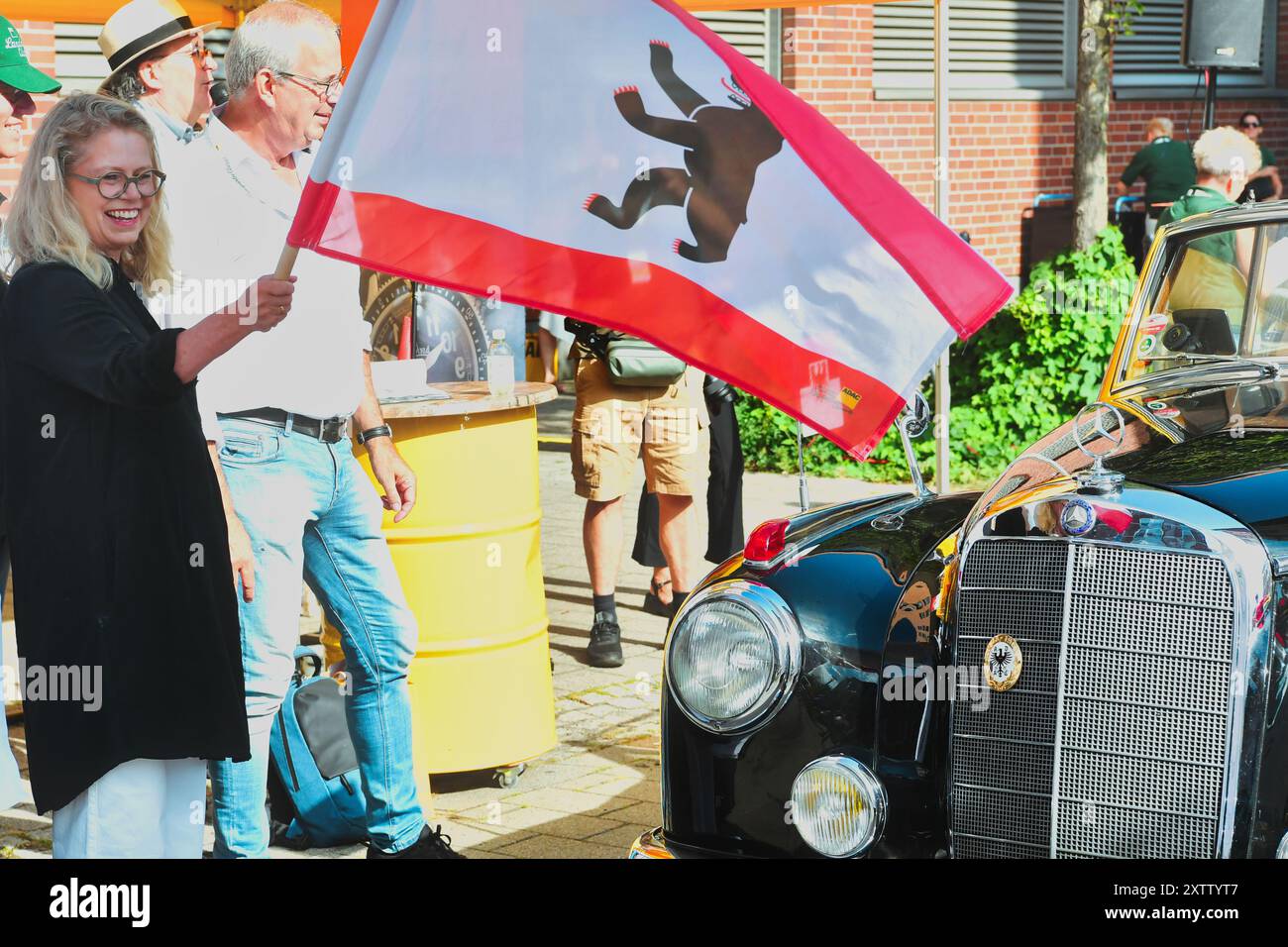 Berlin, Germany. 16th Aug, 2024. Transport Senator Ute Bonde (CDU ...