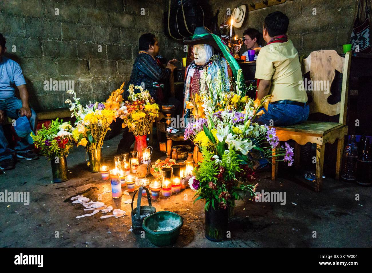 Brotherhood of the Holy Cross or Maximon, syncretic deity, with ...