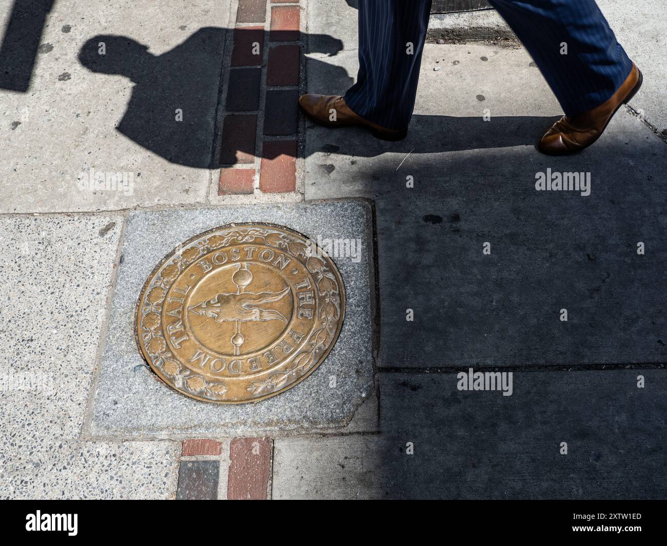 Stop of the Freedom Trail in Boston - USA Stock Photo - Alamy