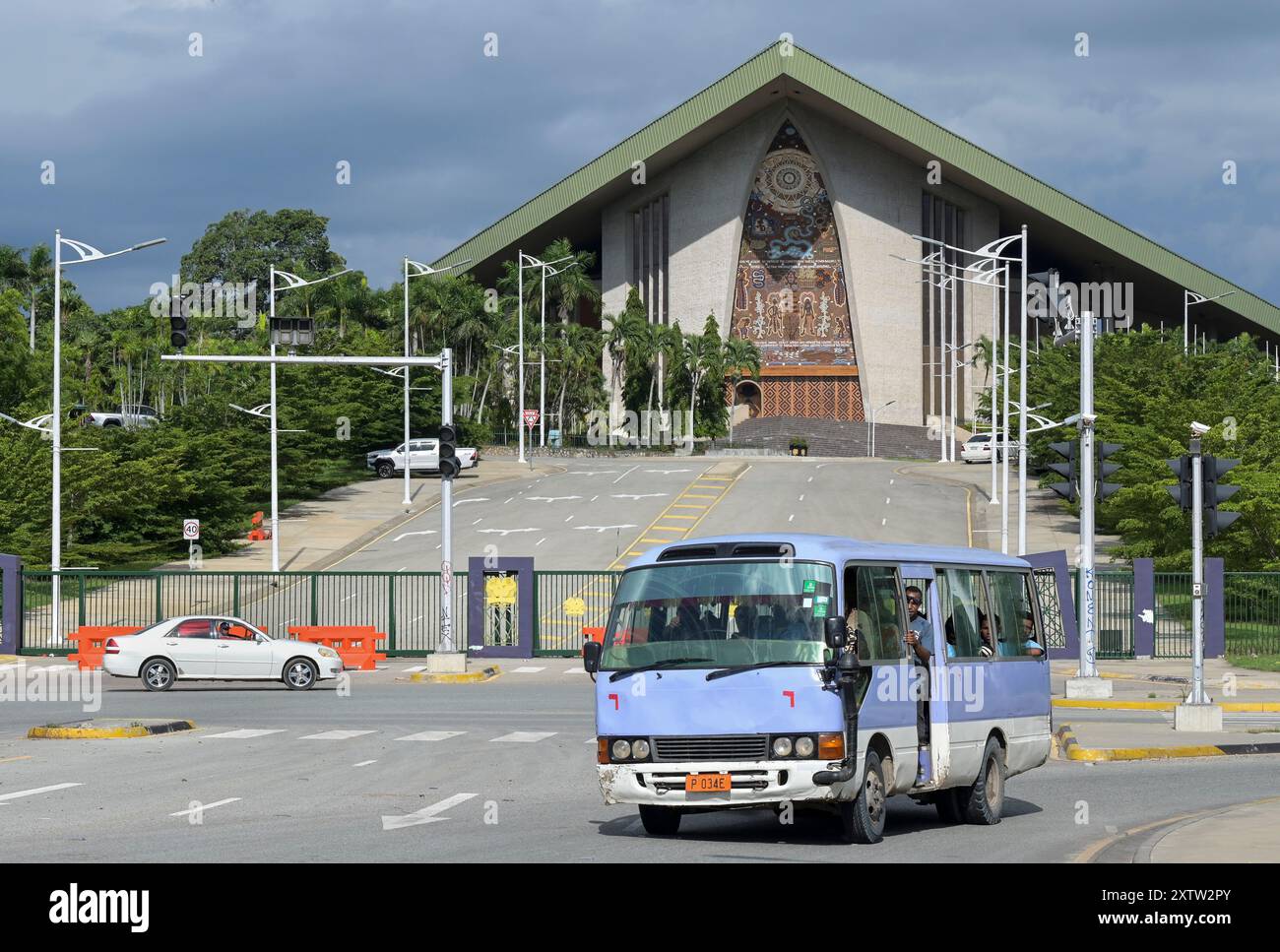 PAPUA NEW GUINEA, Port Moresby, Waigani, Papua New Guinea Parliament ...