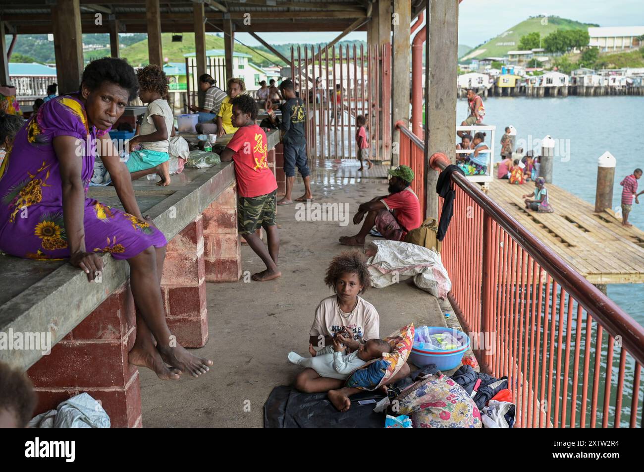 PAPUA NEW GUINEA, Port Moresby, Koki fish market / PAPUA NEUGUINEA ...