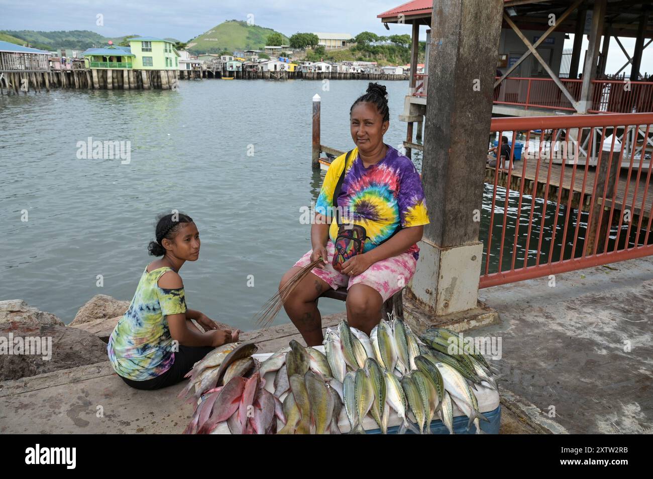 PAPUA NEW GUINEA, Port Moresby, Koki fish market / PAPUA NEUGUINEA ...