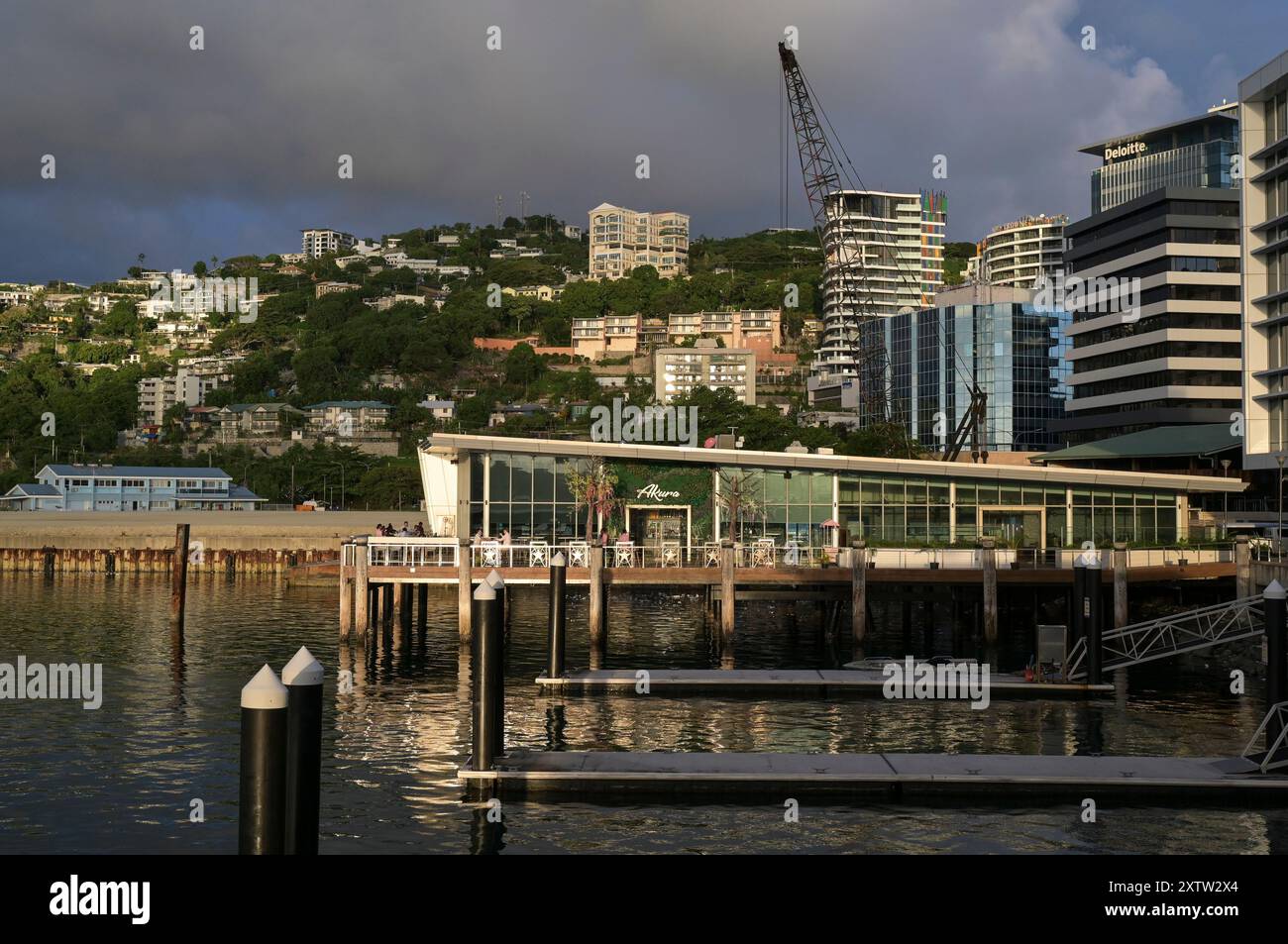 PAPUA NEW GUINEA, Port Moresby, harbourside / PAPUA NEUGUINEA, Port ...