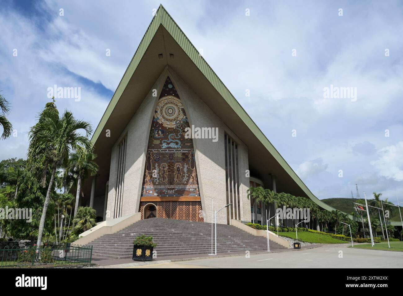 PAPUA NEW GUINEA, Port Moresby, Waigani, Papua New Guinea Parliament ...
