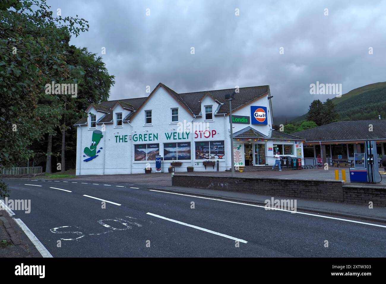 The Green Welly Stop, Tyndrum, Crianlarich ,Argyll & Bute,Scotland,UK ...