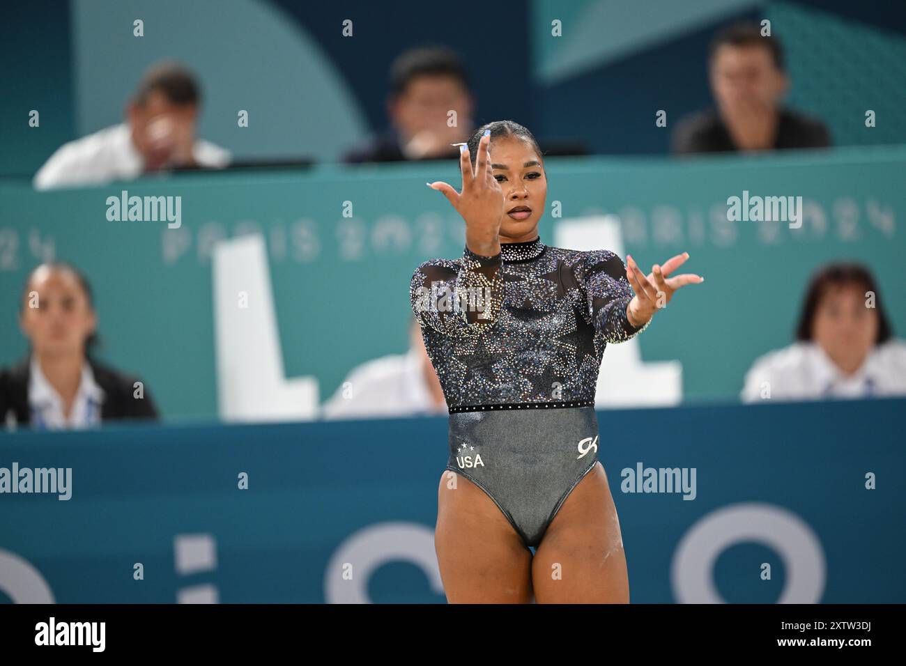 Jordan chiles 2024 hi-res stock photography and images - Alamy