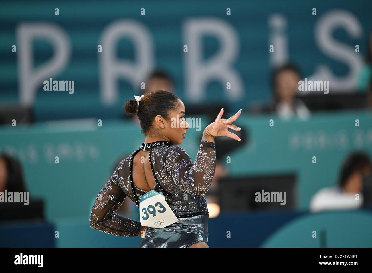 PARIS, FRANCE-28 July 2024: Jordan Chiles of USA during the Artistic ...