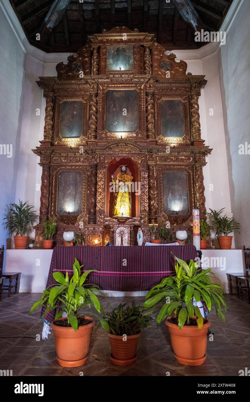 Colonial Catholic Church, San Bartolomé Jocotenango, municipality of ...